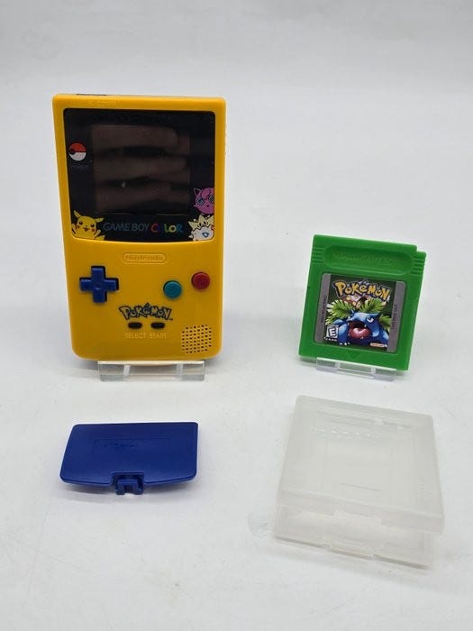 Nintendo - Gameboy Color - Limited PICHU Pokemon Edition 1998 (new ...