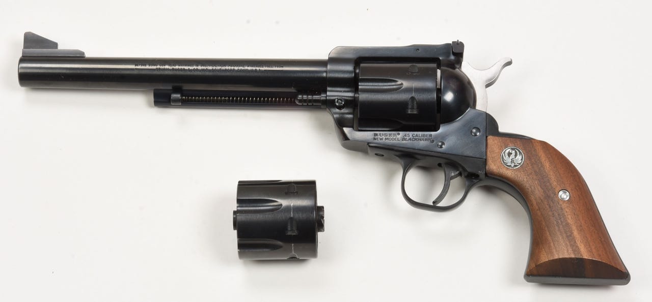 Ruger "New Model Blackhawk" revolver kal .45 Colt og .45 ACP RESERVERT ...
