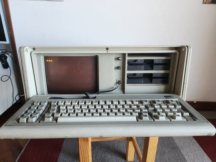IBM 5155 Portable Personal Computer - luggable - Datamaskin | FINN-torget