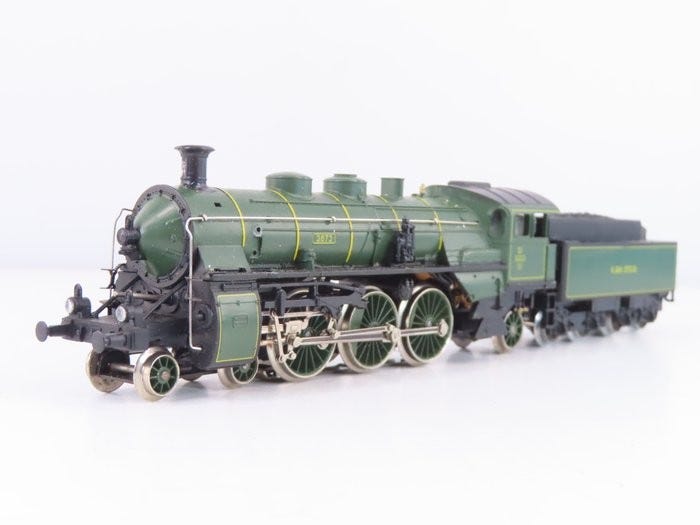 Märklin H0 - 3083 - Damplokomotiv med tilhengervogn (1) - S 3/6 - K.Bay ...