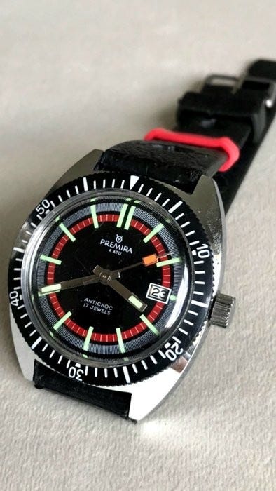 Premira - German Diver watch NOS - Ingen reservasjonspris - Herre ...