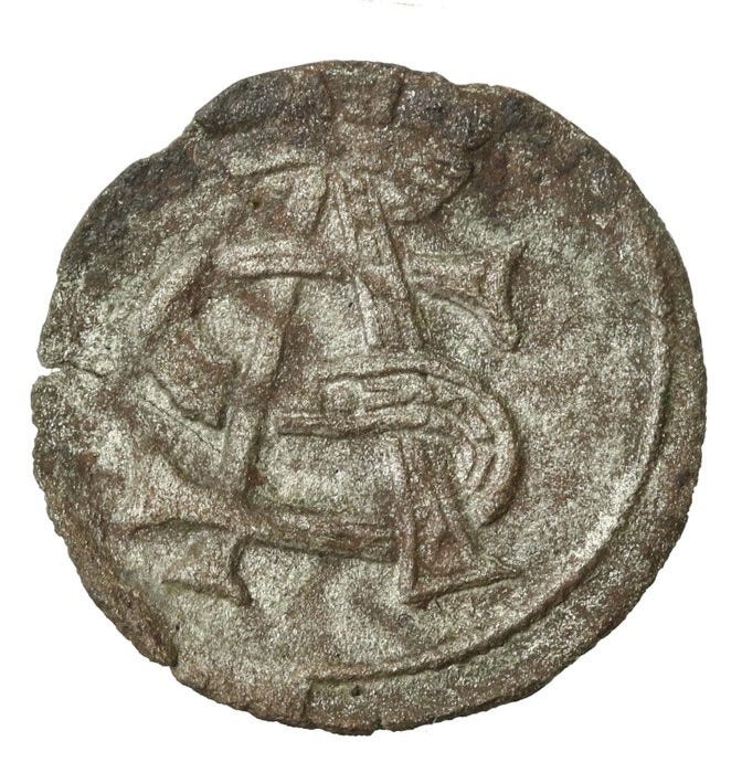 Litauen, Vilnius. Sigismund II Augustus (1545–1572). Obol 1547 ...