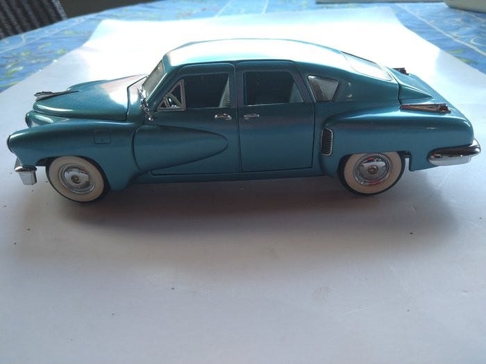 Franklin Mint 1:24 - Modellbil - 1948 Preston Tucker | FINN-torget