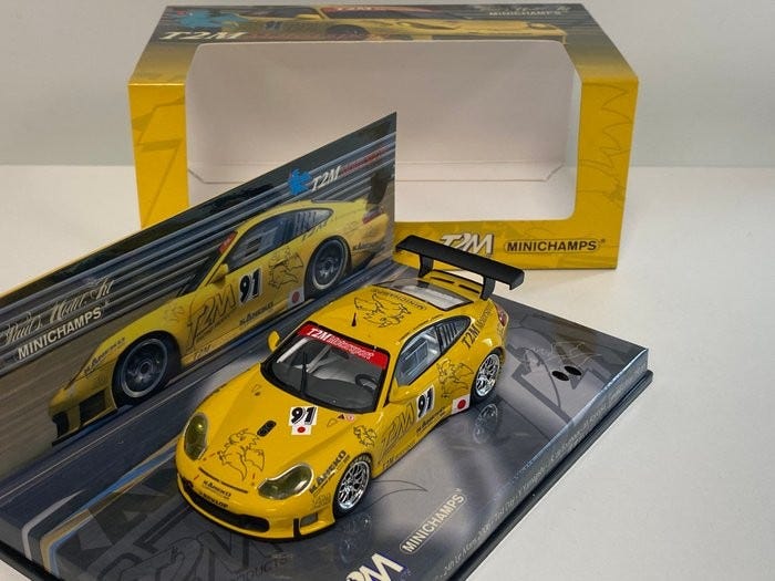 Minichamps 1:43 - Modellbil - Porsche 911 GT3 RS #91 Team T2M ...