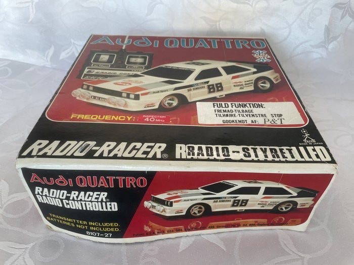 Modellbil - Audi Quattro Radio-Racer | FINN-torget