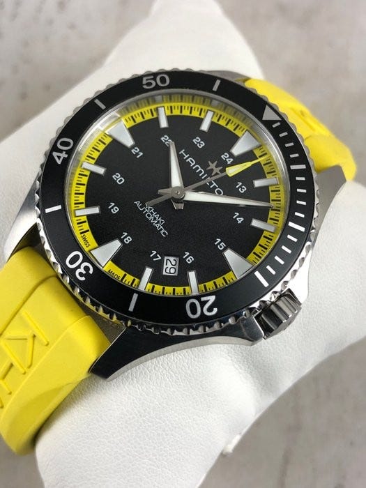 Hamilton - Khaki Diver Navy Scuba Automatic - H823950 - Herre - 2020 ...