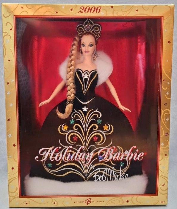 Mattel - Barbie dukke Holiday 2006 by Bob Mackie | FINN-torget