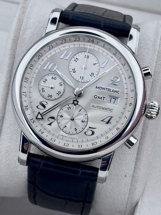 Montblanc - Maisterstück Star GMT Automatic Chronograph - - 7067 - Herre - 2009 | FINN-torget