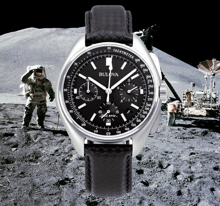 Bulova - Lunar Pilot Chrono - APOLLO EDITION - Speciale Edition - Herre ...