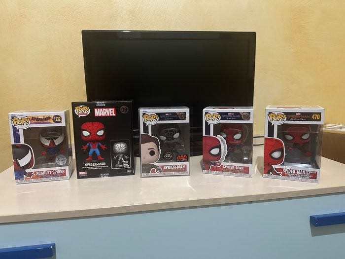 Funko - Funko Pop Spider-Man Collection of 6 - Vietnam | FINN-torget
