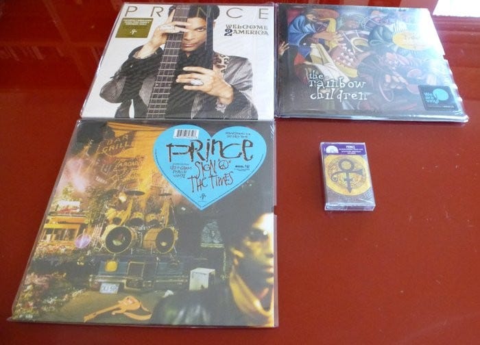 Prince - 3 x albums + 1 x Limited Edition Tape - LP-album (flere ...
