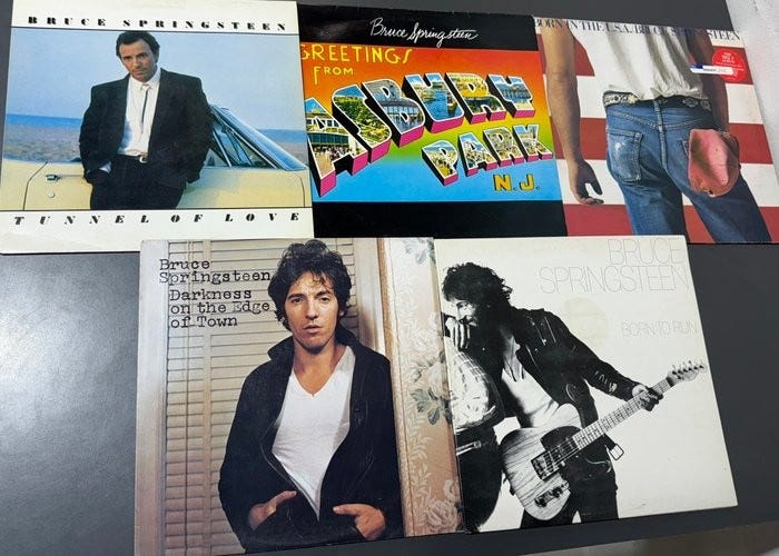 Bruce Springsteen - 5 x Album Collection - Flere titler - LP-album ...