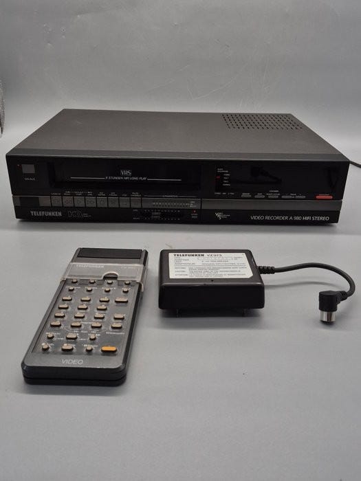 TELEFUNKEN Video Recorder A 980 mit HiFi Stereo-Technologie ...