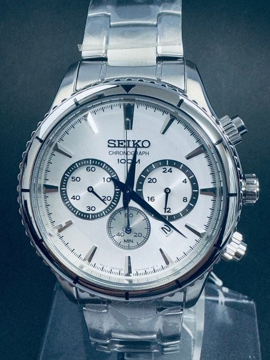 Seiko - Chronograph - Ingen reservasjonspris - 7T12-0AR0 - Herre ...