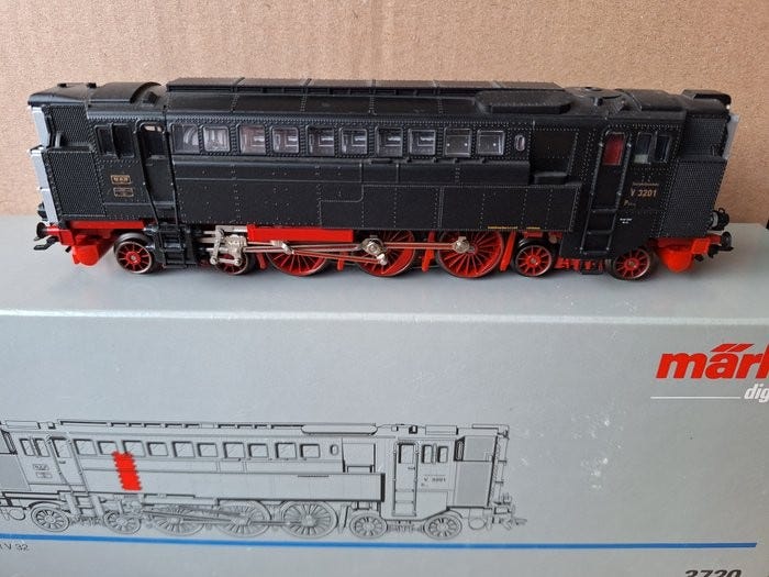 Märklin H0 - 3720 - Diesel lokomotiv (1) - BR V 32 - DRG | FINN-torget