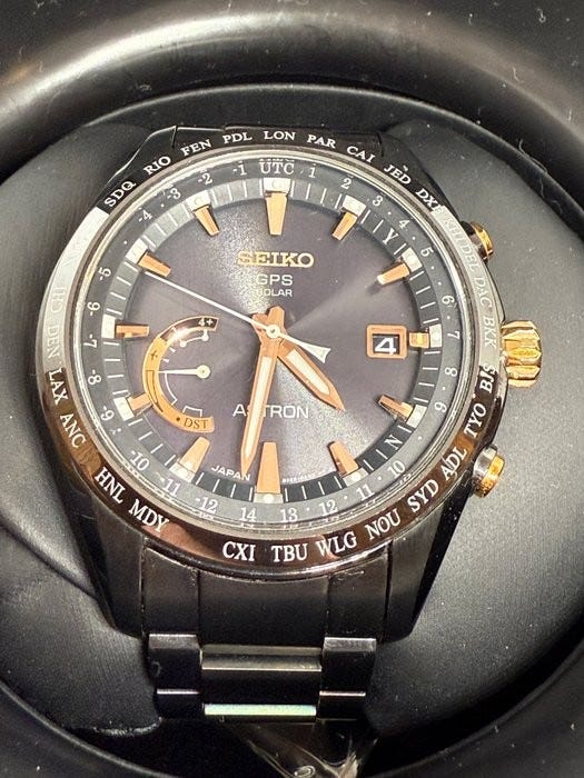 Seiko - Astron - SBXB113 GPS Solar 8X22 - Herre - 2016 | FINN-torget