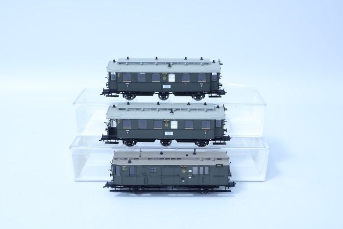 Fleischmann H0 - 5063 11 K-5060 11 K - Modelltogvogn (3) - DRG | FINN ...