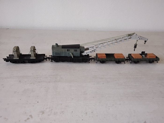 Fleischmann H0 - 5201/5202/5595/5596 - Togsett (4) - 90 tonn ...