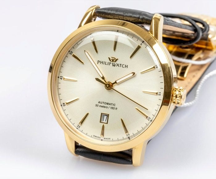 Philip Watch - Sunray - Automatic - Swiss Made - Free shipping - Herre ...