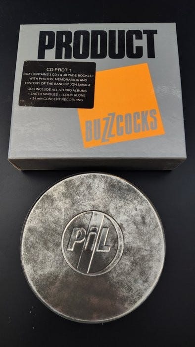 PiL (Public Image Ltd), Buzzcocks - Product & Metal Box - CD-boks sett ...
