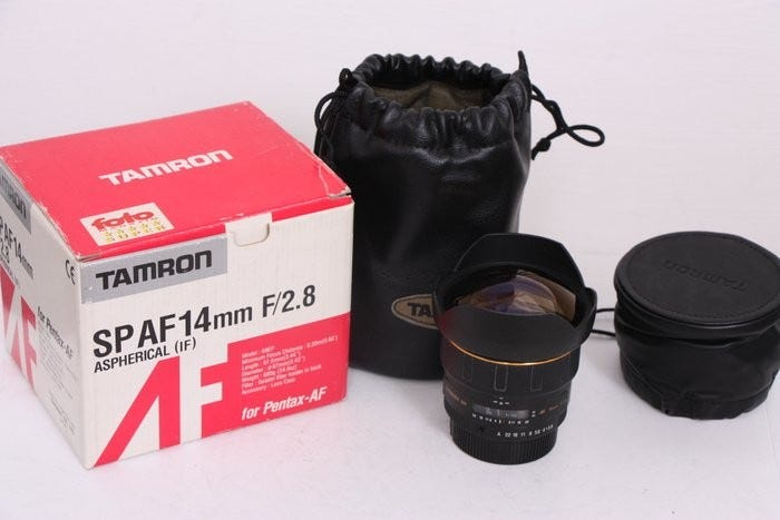 Tamron SP AF 2,8/14mm Aspherical (IF) x Pentax AF | Kamera-objektiv ...