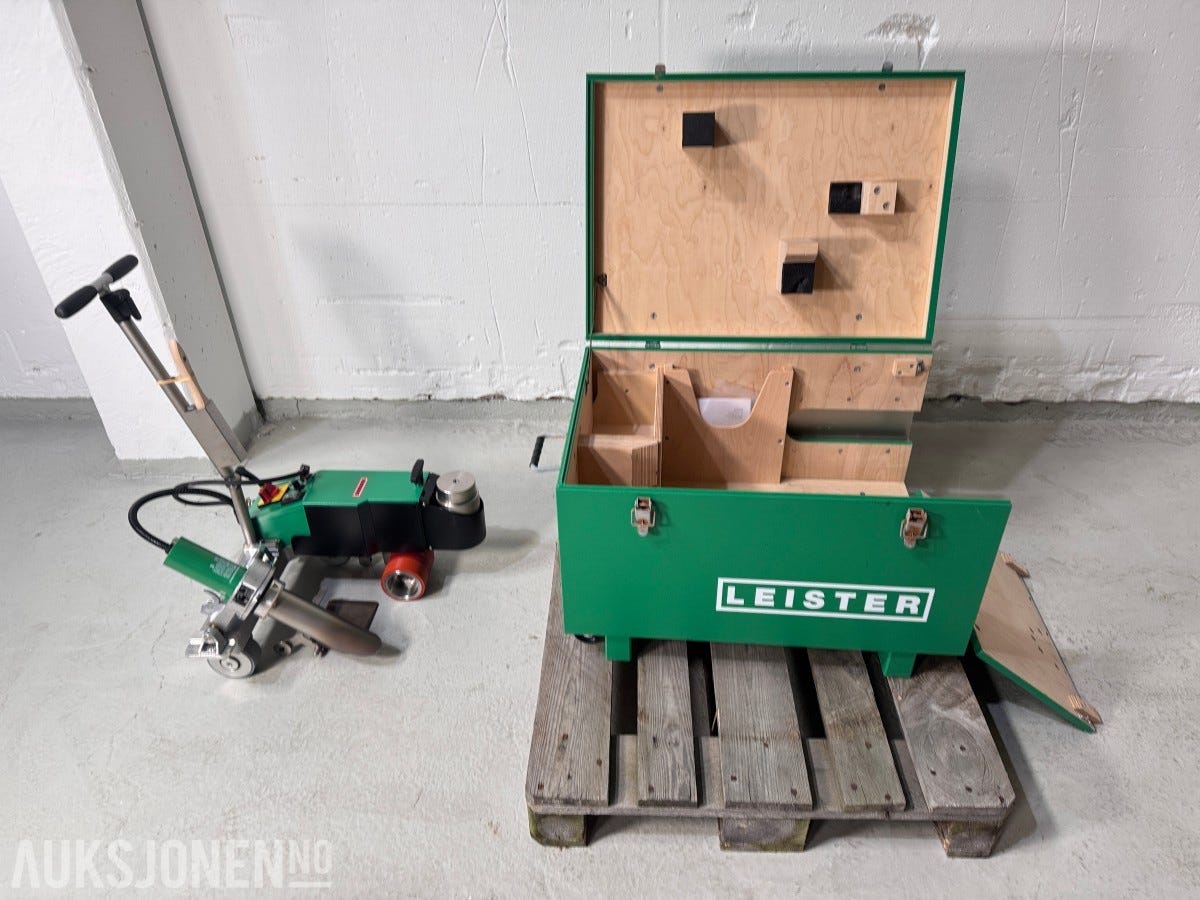 Ny - Leister BITUMAT B2 - Automatisk Varmluftsveiser for Bitumen | FINN ...