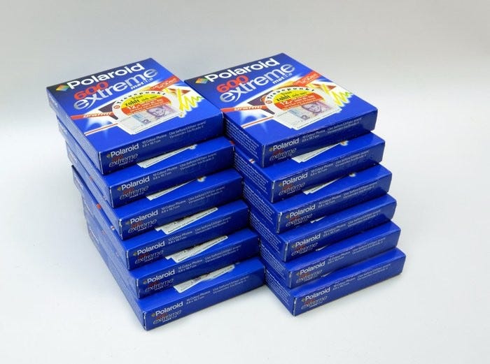 Polaroid (12) 600 Extreme Matte Film (No guarantees) Ubrukt film | FINN ...