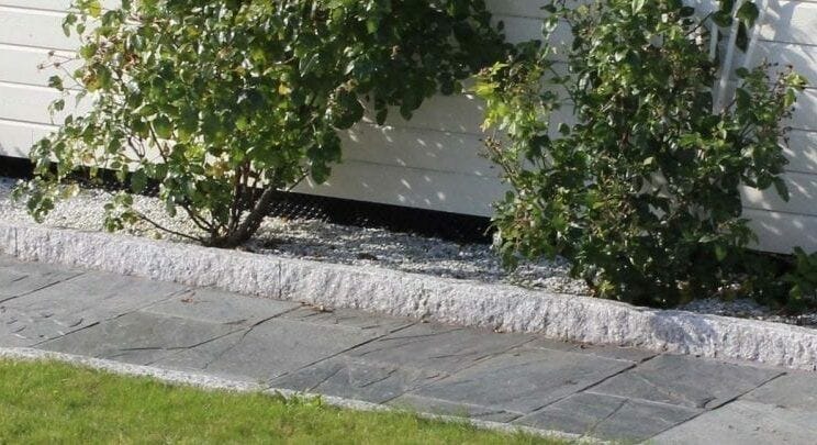 Granitt Kantstein Råkant 8×15 cm | FINN-torget