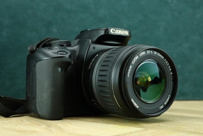 Canon Eos 400d + 18-55mm 3.5-5.6 Digitalt reflekskamera (DSLR) | FINN ...