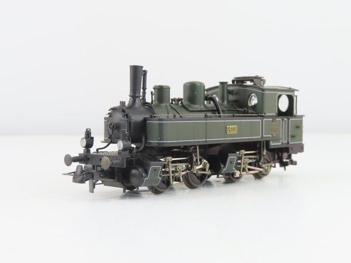 Roco H0 - 43281 - Tilhengervogn-lokomotiv (1) - BBII - K.Bay.Sts.B ...