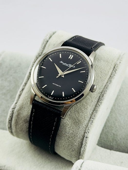 IWC - Black Dial - Ingen reservasjonspris - Cal.853 1743350 - Herre ...