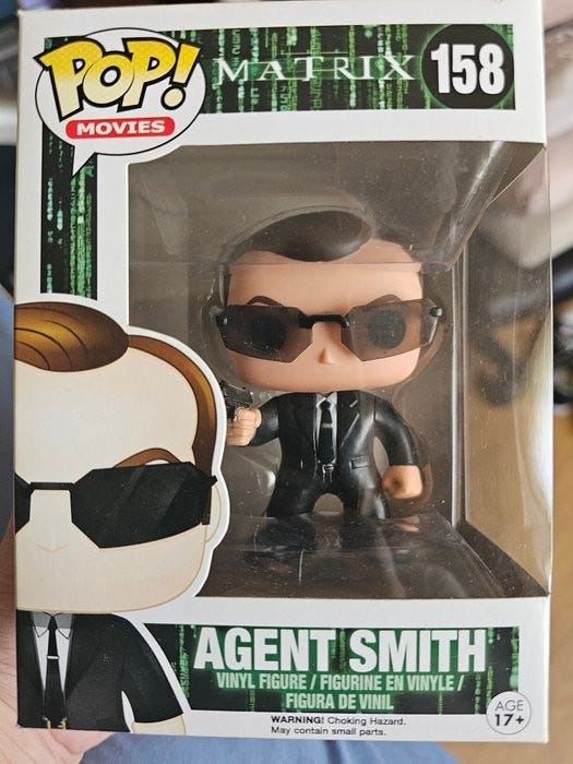 Funko - Funko Pop Agent Smith #158 - 2000-2010 - USA | FINN-torget