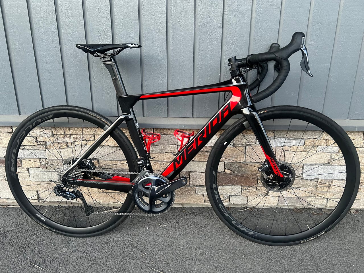 SOLGT - Merida Reacto E-7000 Di2 - Veilpris 39 990,- | Shimano DI2 - XS ...