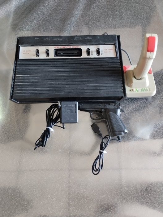 Atari - 2600 VCS - clone system with 128 built-in games - Videospill ...