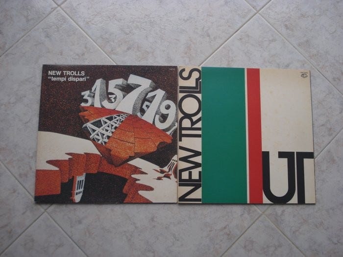 New Trolls - 2 Albums - Japanese pressings of Fusion Jazz Rock - Flere ...