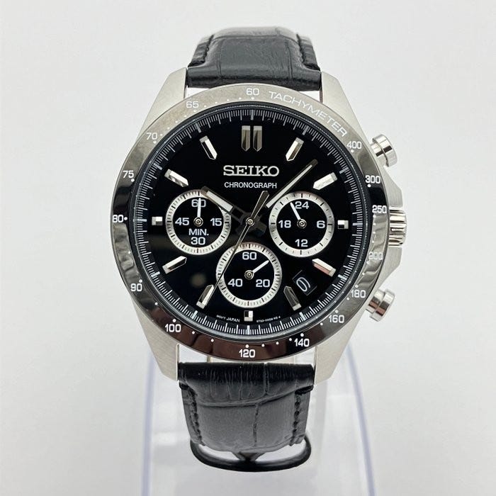 Seiko - Selection Spirit Chronograph Black Dial - Ingen reservasjonspris - SBTR0 | FINN-torget