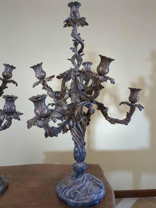 Kandelaber (2) - Legering | FINN-torget