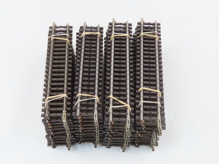 Märklin H0 - 2207/2206 - Modelltogspor (40) - 40-delt skinneparti med ...