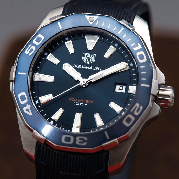 TAG Heuer - Aquaracer Professional - WAY111C - Herre - 2010-2020 | FINN ...