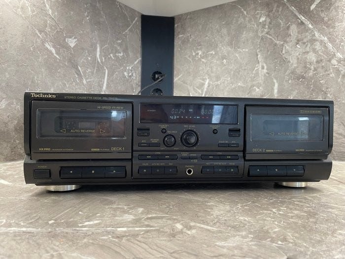 Technics - RS-TR575 - Double HX PRO Kassett opptaker-spiller | FINN-torget
