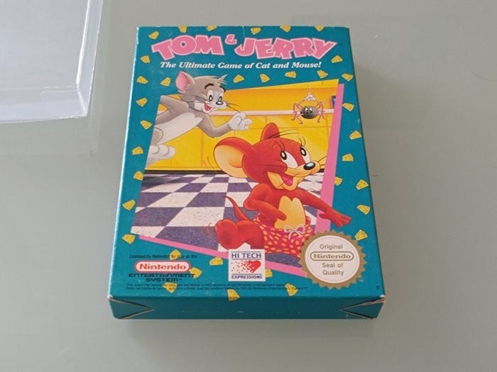 Nintendo - Nes - Tom & Jerry - Videospill - I original eske | FINN-torget
