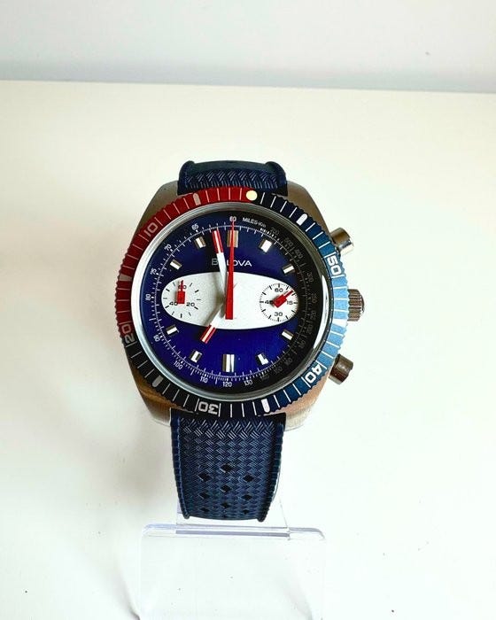 Bulova - Classic Chronograph - Ingen reservasjonspris - 98A253 - Herre ...