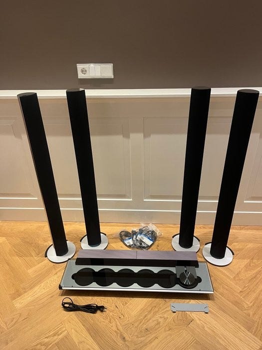Bang & Olufsen - Beolab 6000 Surround Set + Beosound 9000 CD-spiller Hi ...