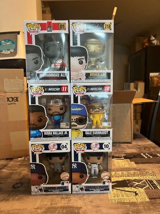 Funko - Funko Pop Lot of 6 pops sport - 2020+ - USA | FINN-torget