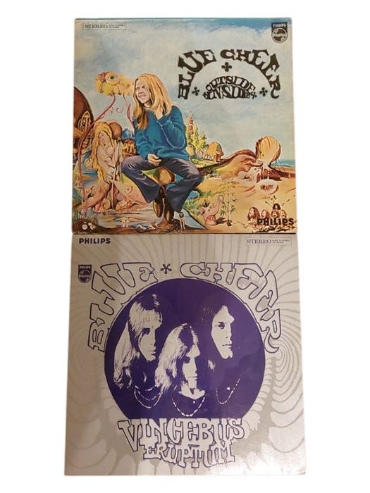 Blue Cheer - 2x Albums: Outside Inside / Vincebus Eruptum - Flere ...
