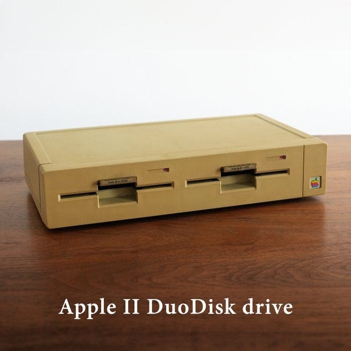 Apple 1984 "Apple II" DuoDisk drive [A9M0108] - Datamaskin - Med ...
