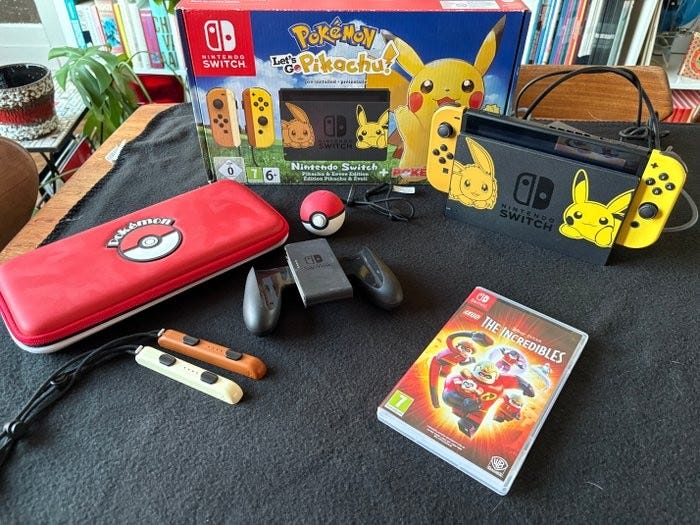 Nintendo - Switch - Pokemon Go pack with Ringfit - Videospill konsoll ...