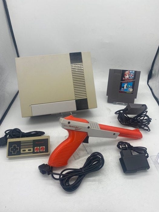 Nintendo - Nes - 8bit 1985 - PAL - Including Zapper - Cables ...