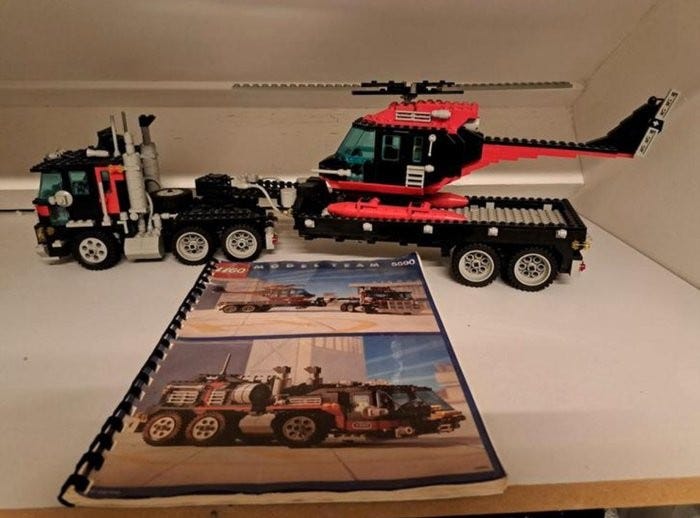 Lego Sett - Model Team - Lego 5590 Whirl N' Wheel Super Truck | FINN-torget