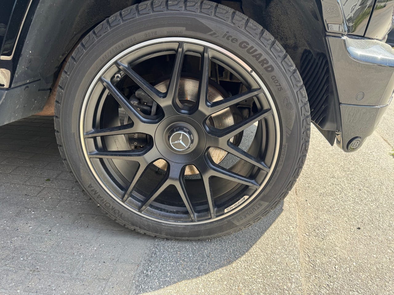 Nye 22" AMG originale felger med sommerhjul til Mercedes G63 - passer ...